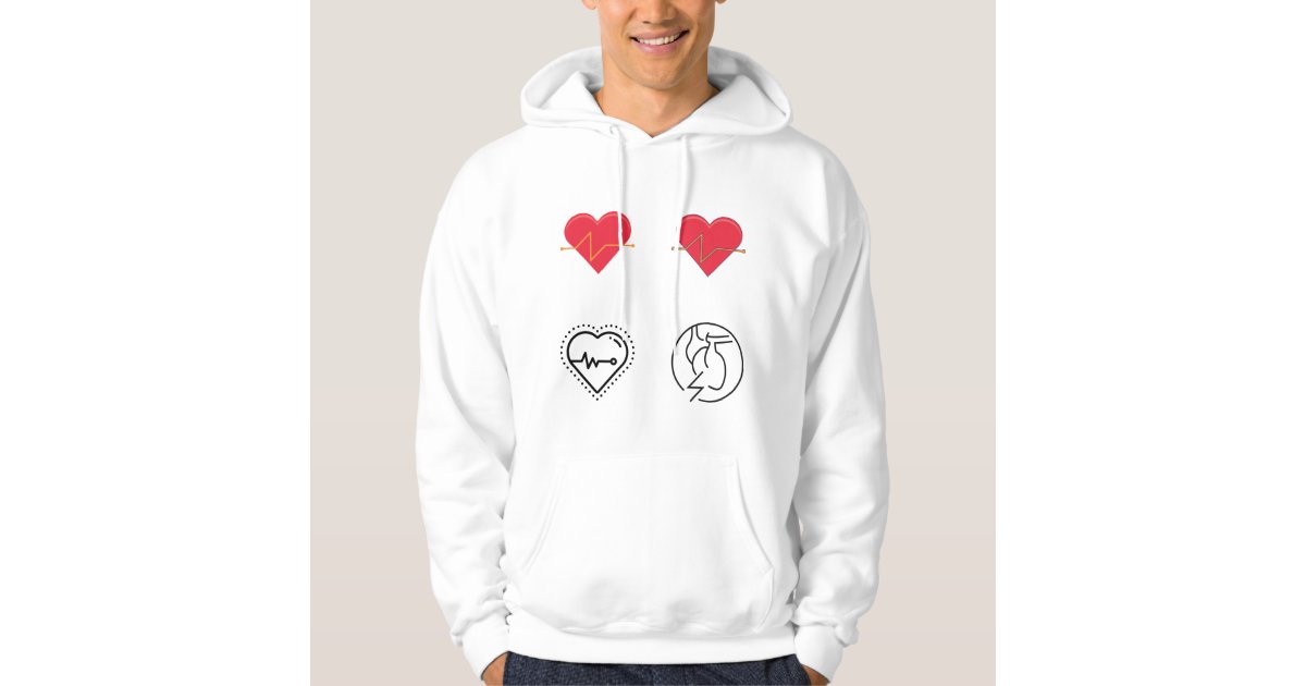 Sticker Pack - Cardiac Catheterization Nurse Hoodie | Zazzle