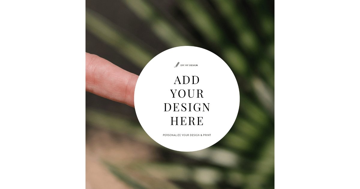 Sticker Printing Custom 1.5" Round Product Label | Zazzle