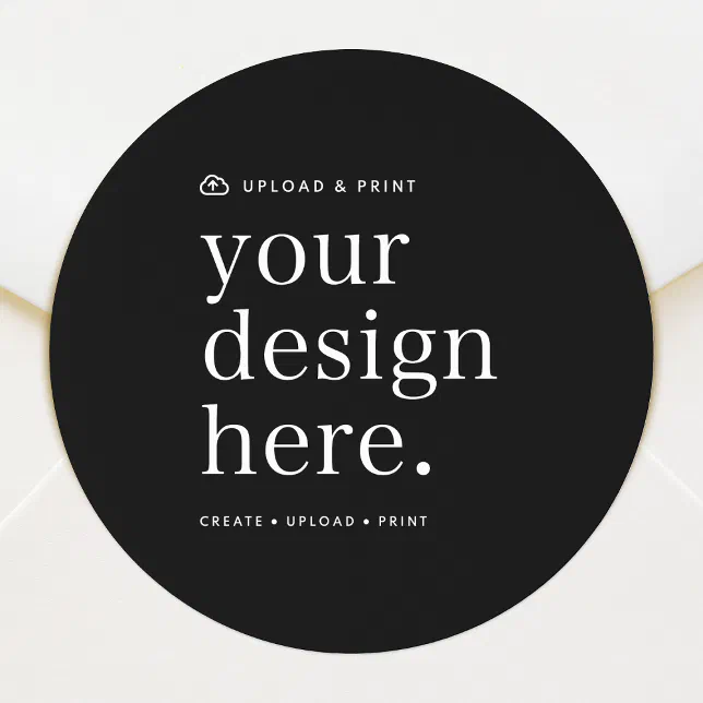 Sticker Roll | Your Design Upload 1.5" Round | Zazzle