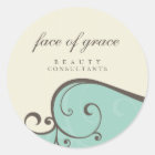 Classy Real Estate Agent Referral Appreciation Classic Round Sticker ...