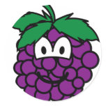 Grapes emoticon : Emoticons @ emofaces.com