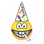 Feest emoticon : Emoticons @ emofaces.com