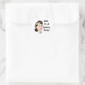 Sticker Shhh.. It's A Surprise Party! Wink Seals | Zazzle