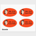 Sticker Shhh.. It's A Surprise Party! Wink Seals | Zazzle