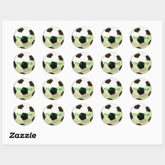 Sticker - Soccer Ball | Zazzle