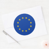 Sticker with Flag of European Union | Zazzle