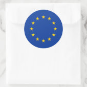 Sticker with Flag of European Union | Zazzle