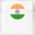 Sticker with Flag of India | Zazzle