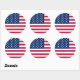 Sticker with Flag of USA | Zazzle