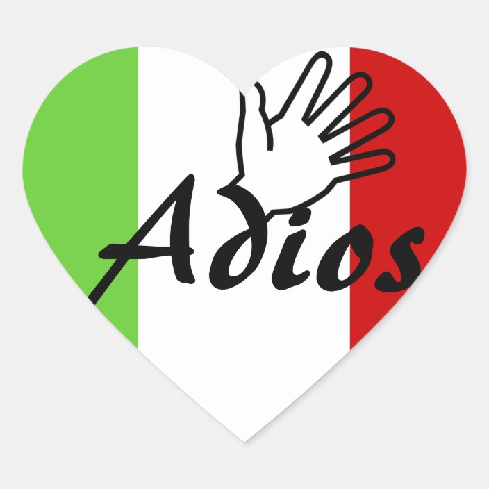 Stickers Adios Wave Goodbye Letter Envelope Seals | Zazzle.com