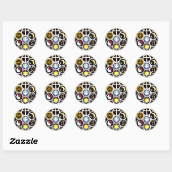 Stickers! Classic Round Sticker | Zazzle