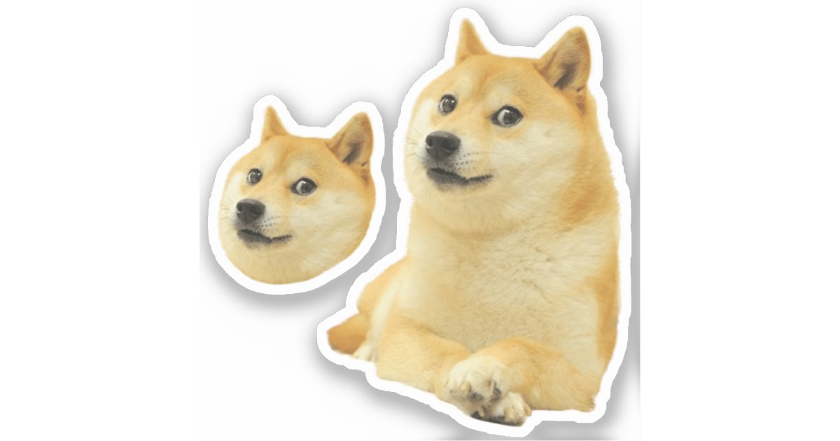 Stickers Doge Dog Meme | Zazzle