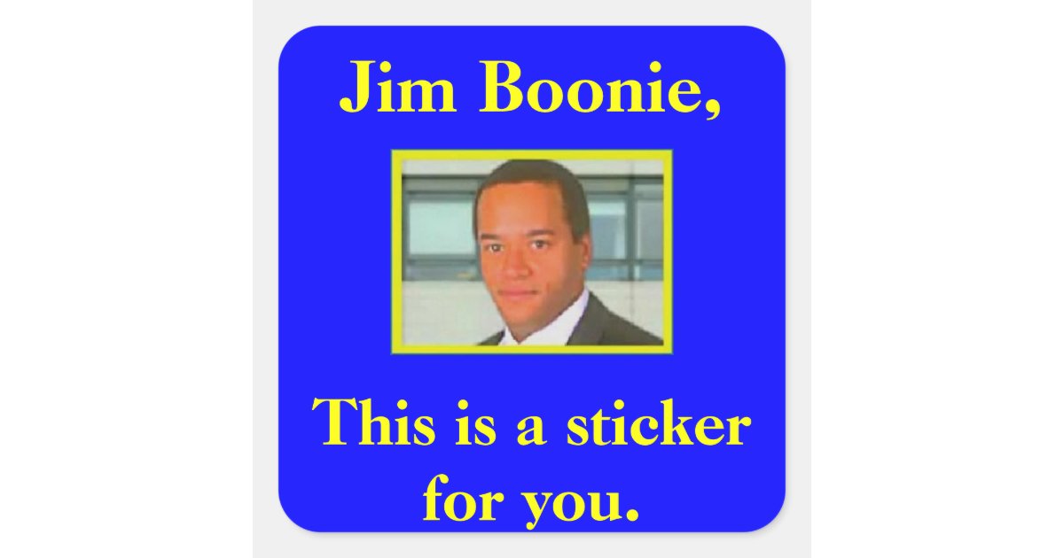 Stickers for Jim Boonie | Zazzle