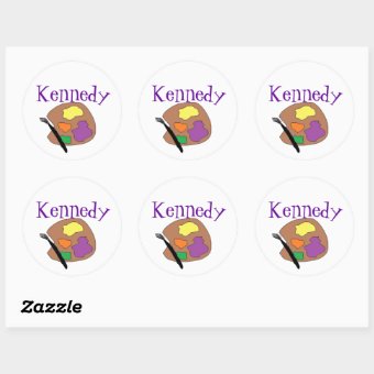 Stickers for name Kennedy | Zazzle