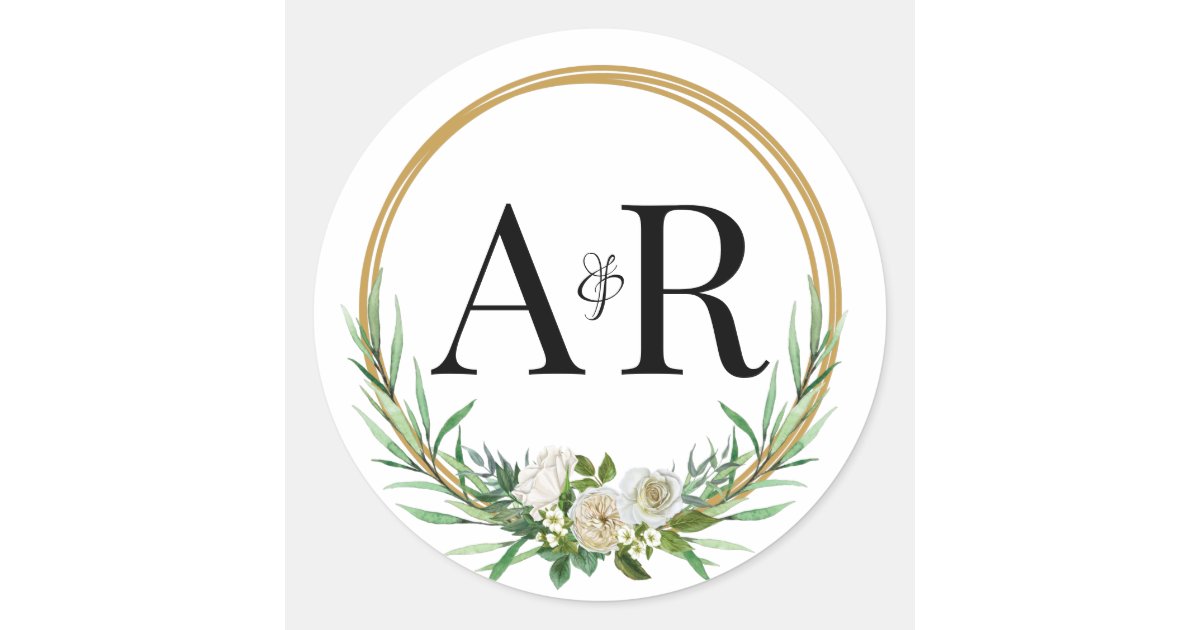 Stickers for Wedding Invitation | Zazzle