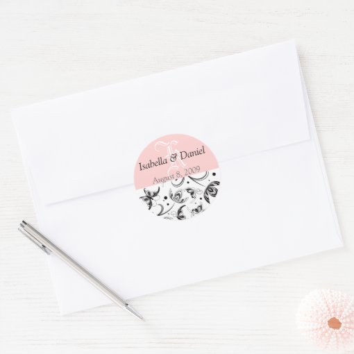 Stickers For Wedding Invitations | Zazzle