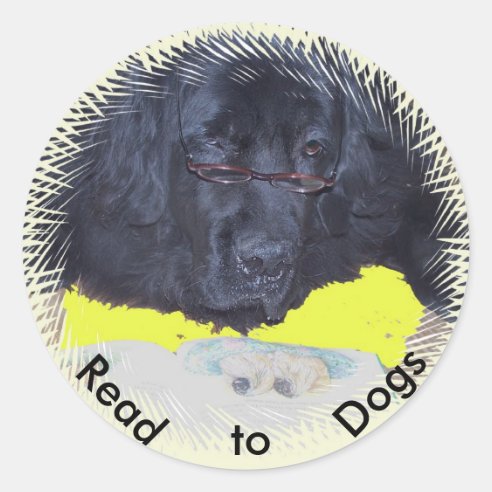 Therapy Dog Stickers | Zazzle