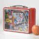 Stickers Metal Lunch Box | Zazzle