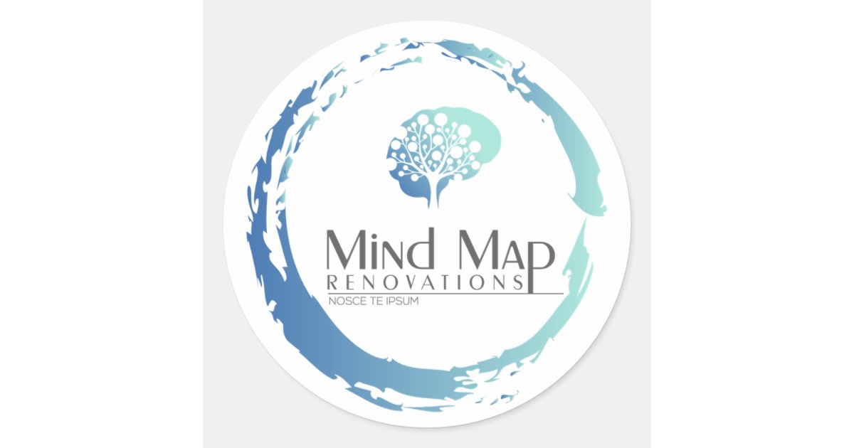 Stickers - Mind Map Renovations | Zazzle
