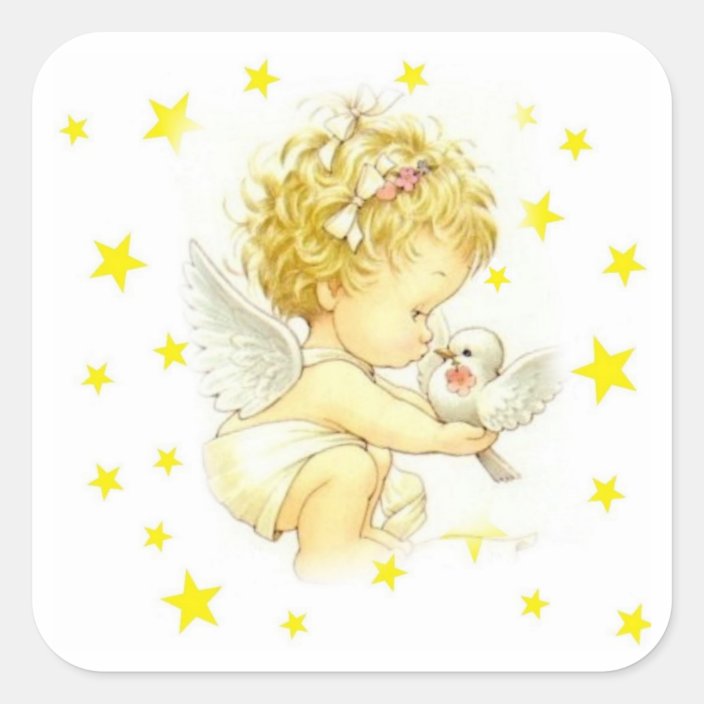 Stickers with angels | Zazzle.com