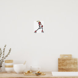 StickMan Poster | Zazzle