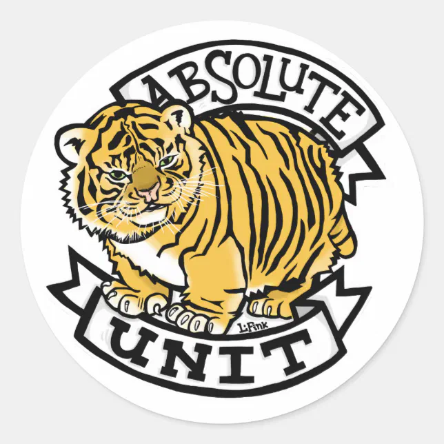 Sticky Unit Classic Round Sticker | Zazzle
