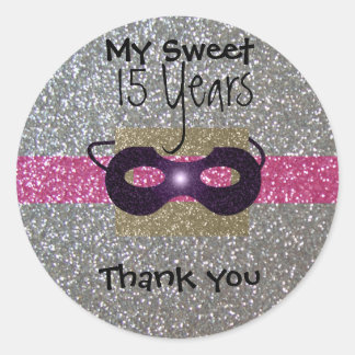 Sweet 15 Stickers | Zazzle