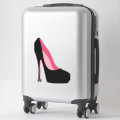 STILETTO HIGH HEEL SHOE CUSTOM CUT DECAL STICKER | Zazzle
