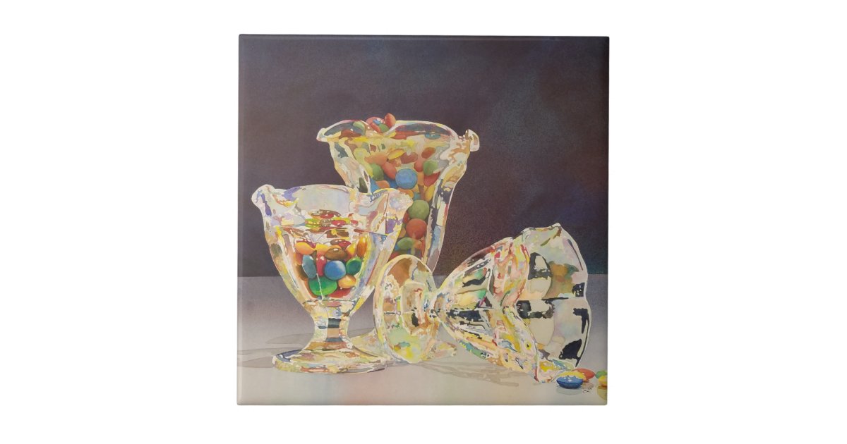 Still Life Table Ceramic Tile | Zazzle