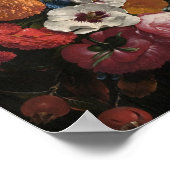 Still Life with Bouquet of Flowers | Johan Johnsen Poster | Zazzle
