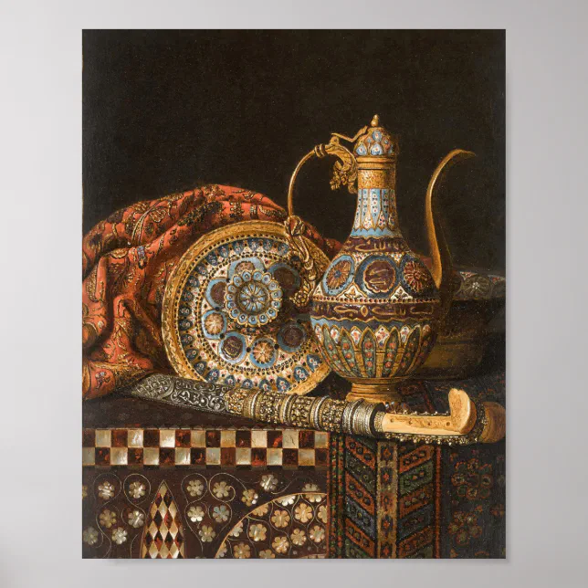 Still Life with Coffee Pot | Max Schödl Poster | Zazzle