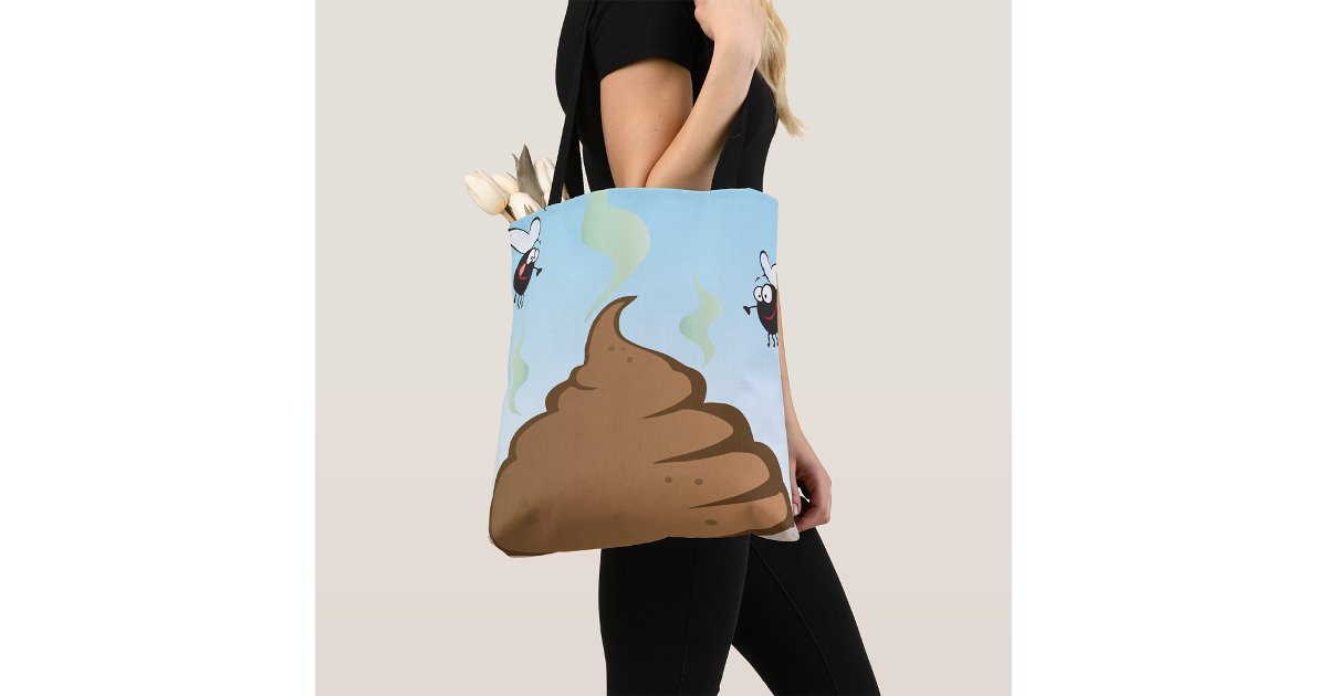 Stinky Pile Of Poop Tote Bag | Zazzle