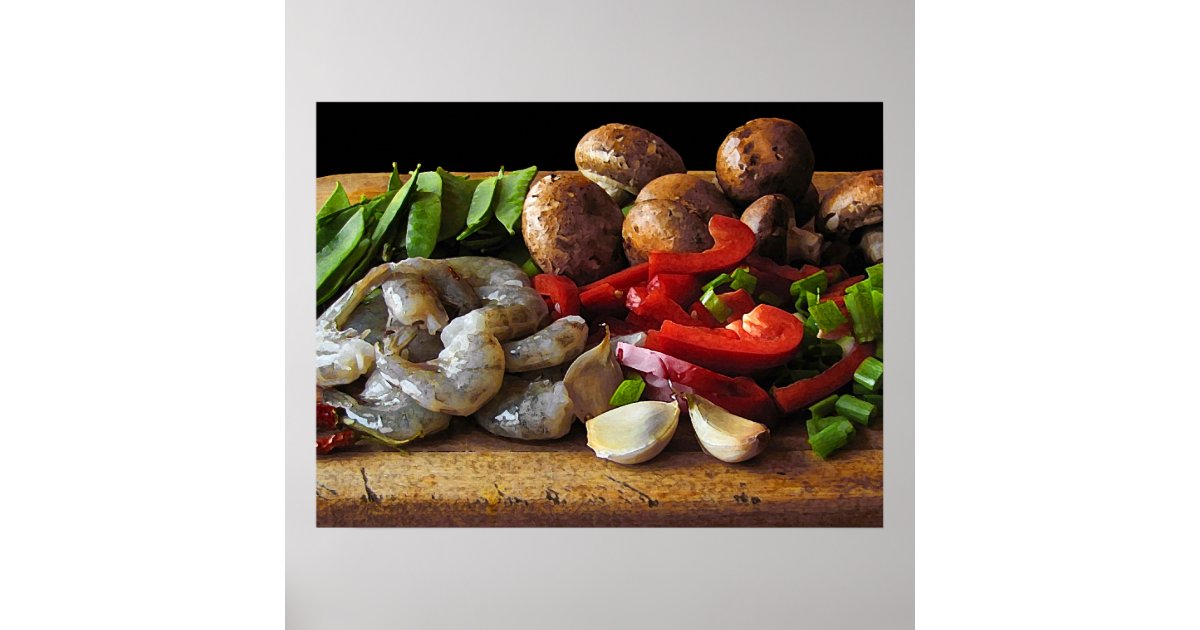Stir Fry Poster | Zazzle