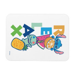 Stitch and Scrump | Relax Magnet | Zazzle