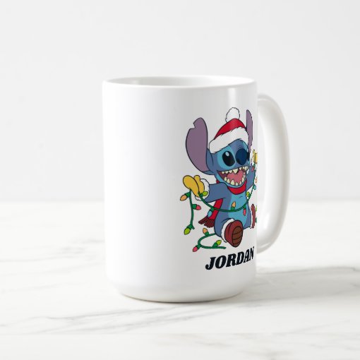 Stitch Christmas Lights Coffee Mug | Zazzle