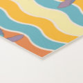 Stitch Colorful Wave Pattern Yoga Mat | Zazzle