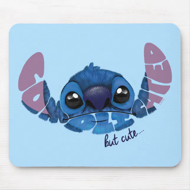 Stitch | Complicated But Cute Mouse Pad | Zazzle