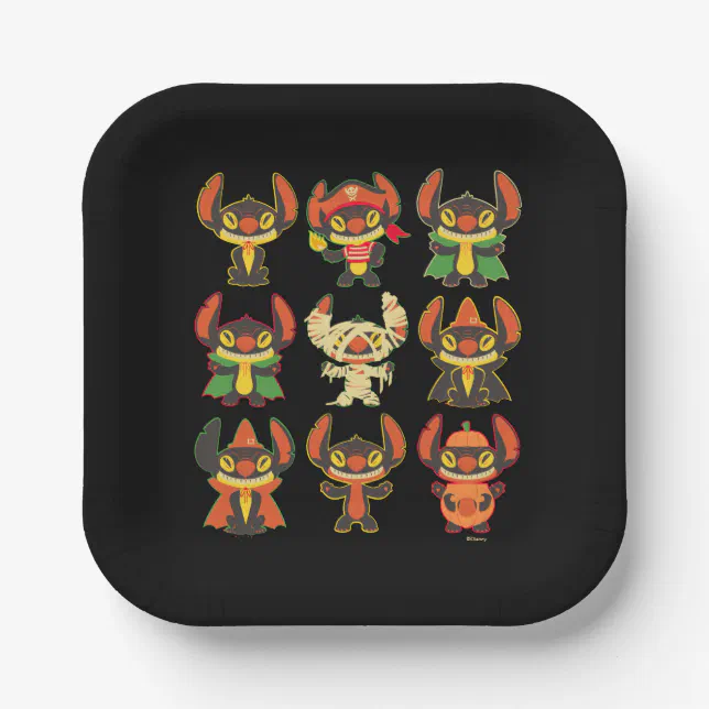 Stitch | Halloween Costumes Paper Plates | Zazzle