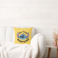 Stitch | Oh Yeah Whatever Throw Pillow | Zazzle
