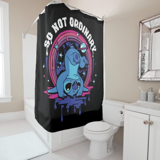Stitch | So Not Ordinary Shower Curtain | Zazzle.com
