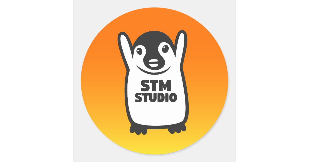 STM'S LOGO STICKER | Zazzle