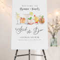 Stock The Bar Couples Shower Welcome Sign | Zazzle