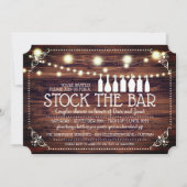 Stock the Bar Party Invitation | Zazzle