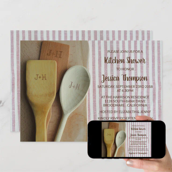 Stock The Kitchen Invitation | Zazzle
