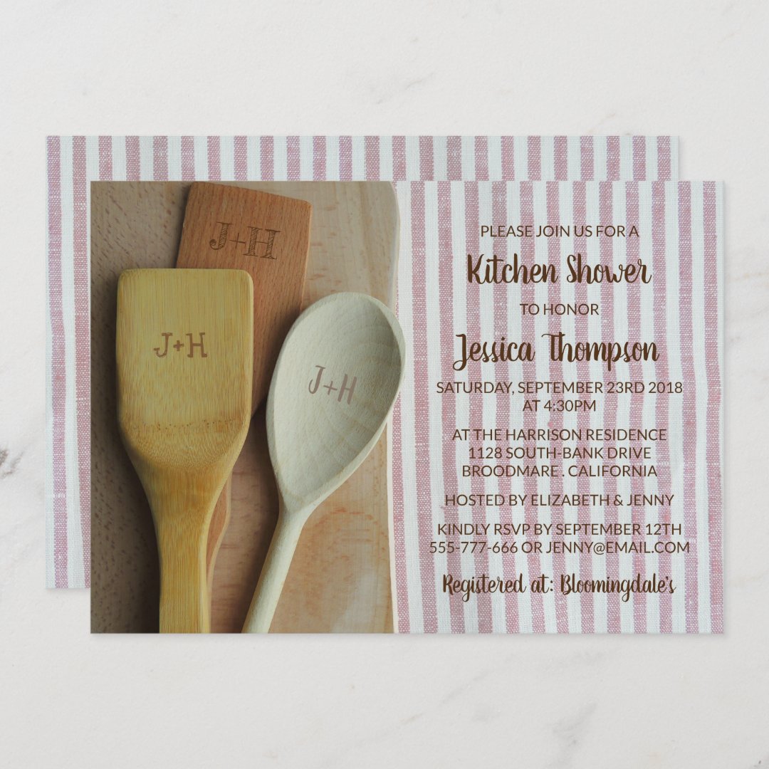 Stock The Kitchen Invitation | Zazzle