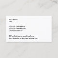 Stock Trading And Financial Advisor Business Card | Zazzle