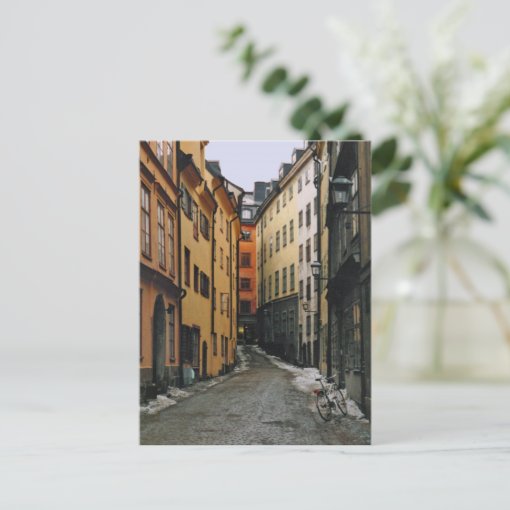 Stockholm Street Postcard | Zazzle
