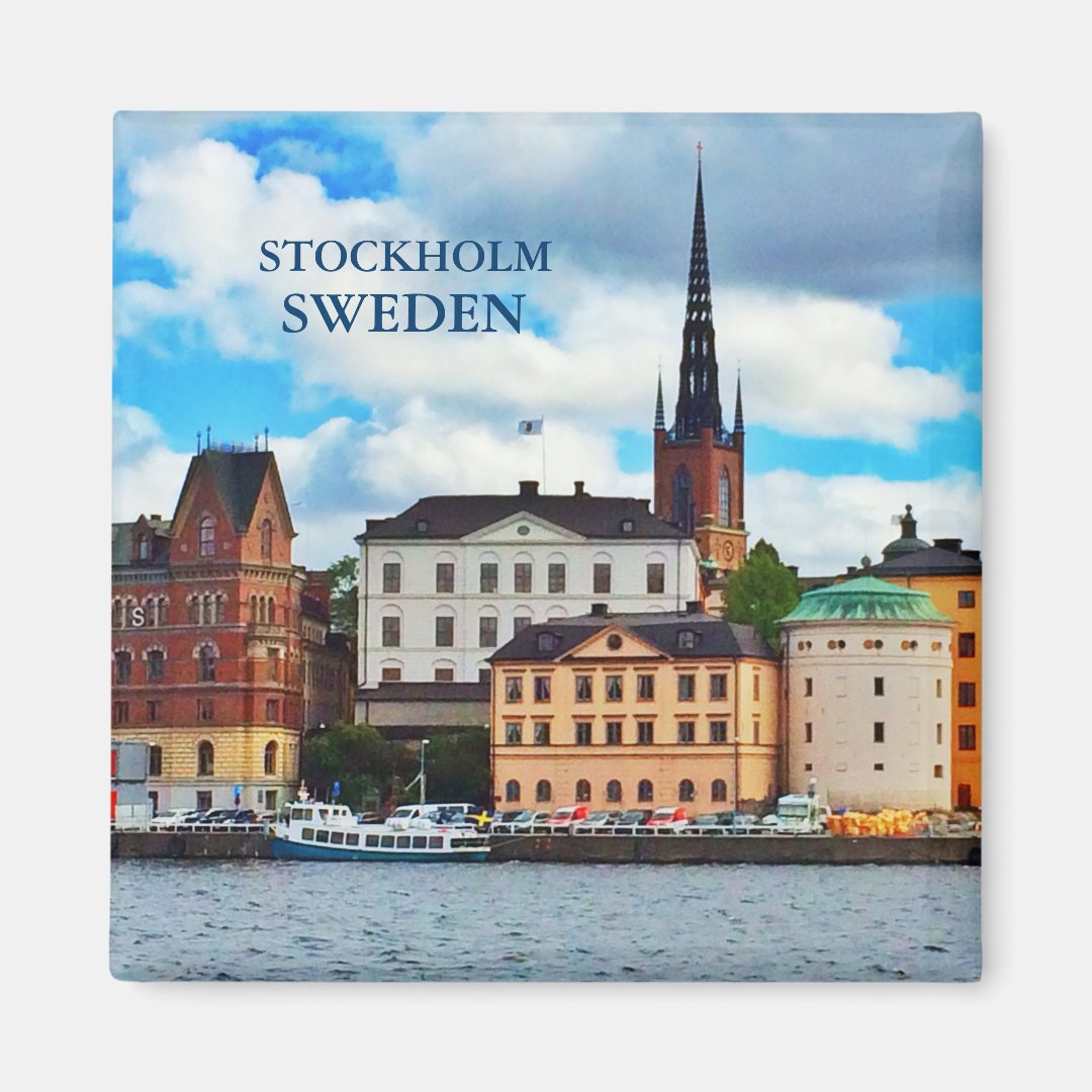 Stockholm, Sweden Magnet | Zazzle