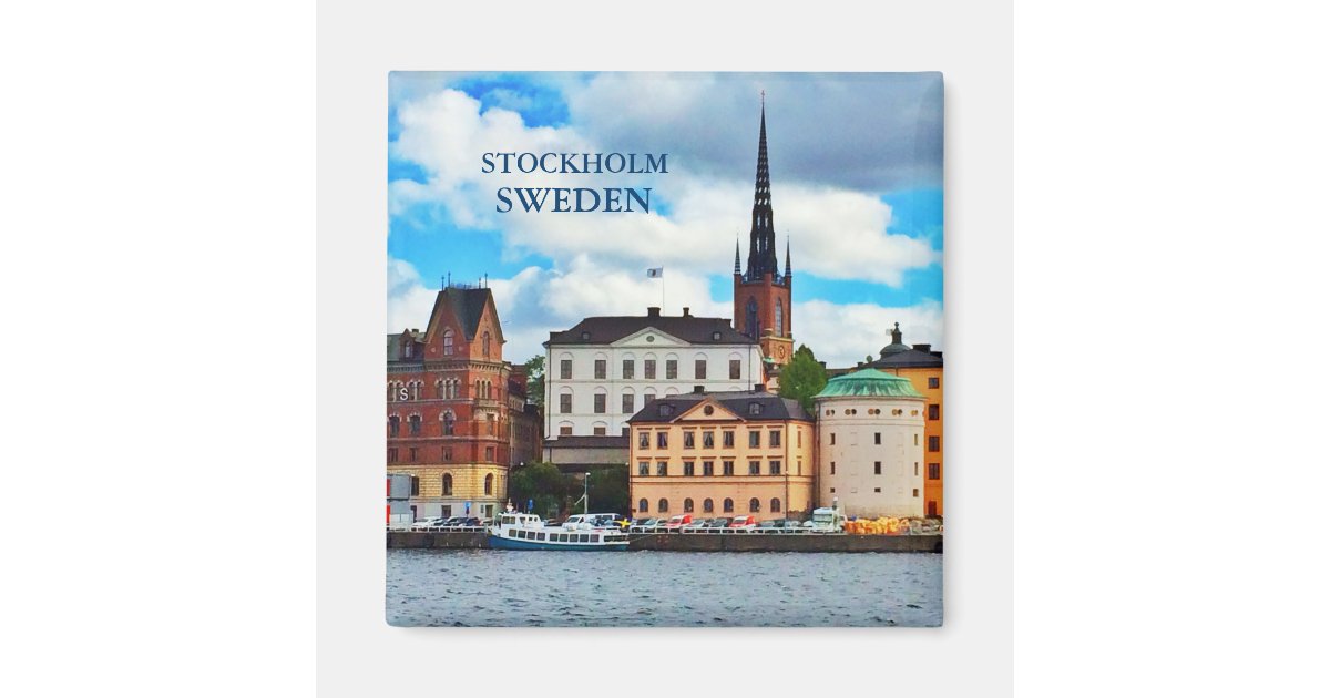 Stockholm, Sweden Magnet | Zazzle