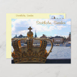Stockholm, Sweden Postcard | Zazzle
